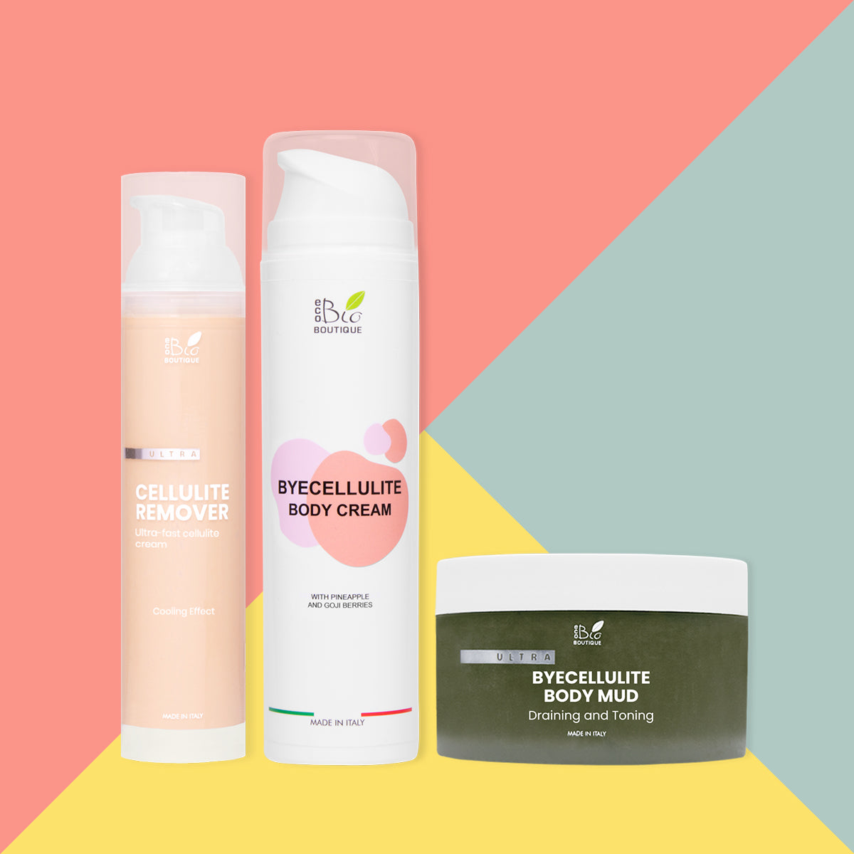 Anti-Cellulite Set Pro - Gegen Cellulite-Unvollkommenheiten | Eco Bio ...